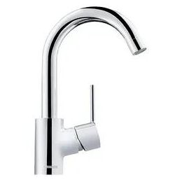 Waschtischmischer Hansgrohe Talis S, Ausladung 145 mm Schwenkauslauf, chrom - 32070000