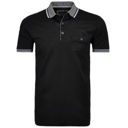 Poloshirt Ragman Gr. L, schwarz Herren Shirts