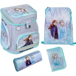 Schulranzen Scooli "EasyFit, Frozen" Gr. B/H/T: 33 cm x 36,5 cm x 29 cm, bunt (frozen) Kinder Rucksäcke