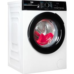 A (A bis G) Beko Waschmaschine "BM3WFU4941W" Waschmaschinen Waschen mit EnergySpin: Bis zu 35 % Energie sparen – nicht nur in Eco weiß