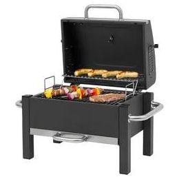 Holzkohlegrill Tepro "Toronto Easy" Grills Gr. B/H/T: 67,5cm x 45cm x 44cm, schwarz BxTxH: 67,5x44x45 cm