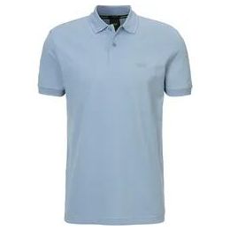 Poloshirt BOSS Green "Pio 1" Gr. L, blau (open blue498) Herren Shirts mit Polokragen