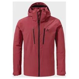 Schöffel Outdoorjacke SCHÖFFEL "Ski Jacket Pontresina M" Gr. 48, rot (2925, rot) Herren Jacken