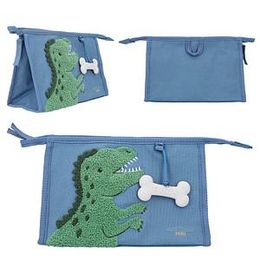 Depesche Kosmetiktasche Dino World blau