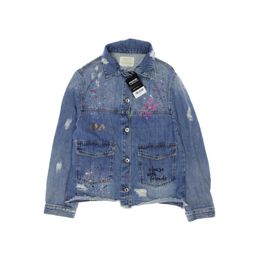 Zara Damen Jacke, blau, Gr. 164