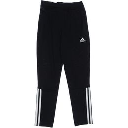 Adidas Herren Stoffhose, schwarz, Gr. 152