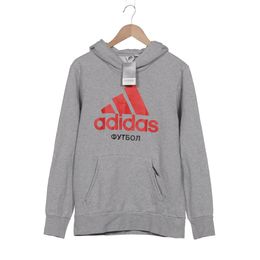 Adidas Herren Kapuzenpullover, grau, Gr. 48