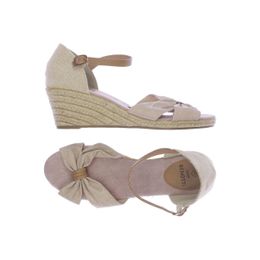 Gina Tricot Damen Sandale, beige, Gr. 40