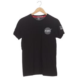 Alpha Industries Herren T-Shirt, schwarz, Gr. 46