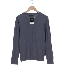 Tommy Hilfiger Herren Pullover, blau, Gr. 48