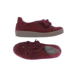 Gabor Damen Sneakers, bordeaux, Gr. 5.5