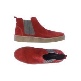 Gabor Damen Stiefelette, rot, Gr. 7.5