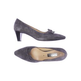 Gabor Damen Pumps, grau, Gr. 6