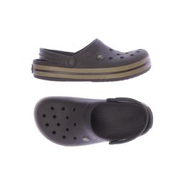 Crocs Damen Sandale, braun, Gr. 8