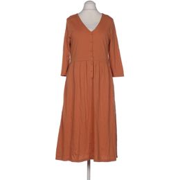 hessnatur Damen Kleid, braun, Gr. 44