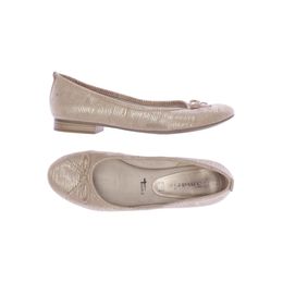 Tamaris Damen Ballerinas, beige, Gr. 39