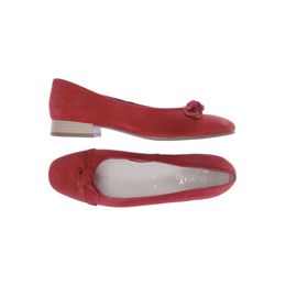 Ara Damen Ballerinas, rot, Gr. 7