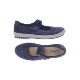 Legero Damen Ballerinas, blau, Gr. 8