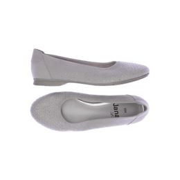 Jana Damen Ballerinas, grau, Gr. 39