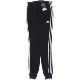 Adidas Damen Stoffhose, schwarz, Gr. 0