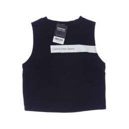 Calvin Klein Jeans Damen Top, schwarz, Gr. 38