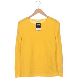 Tom Tailor Damen Pullover, gelb, Gr. 38