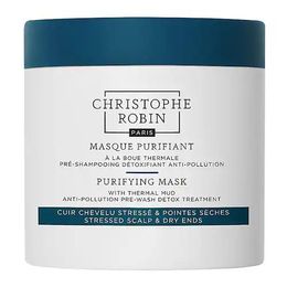 Christophe Robin - Purifying Mud Mask - Klärende Haarmaske Mit Thermalschlamm - purifying Mud Mask 250ml