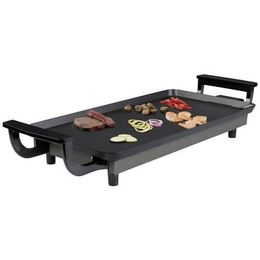 Princess Economy Table Chef Elektro Grillplatte Antihaftbeschichtung, BPA-frei, Kontrollleuchte Schwarz