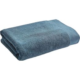 Badetuch Christy "Luxe" Handtücher (Packung) Gr. B/L: 76cm x 137cm, 2 St., blau (denim) Luxushandtuch in Premium Qualität mit 730gm², 76 x 137, 2er Set