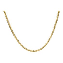 Goldkette Luigi Merano "Kordelkette, Gold 585" Halsketten Gr. 45cm, Gelbgold 585, goldfarben (gold) Damen