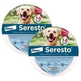 Seresto Halsband für große Hunde > 8 kg 2X1 St