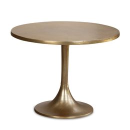 Wohnling Couchtisch Metall Gold 60x60x46,5 cm