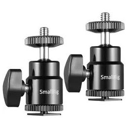 SmallRig 1/4 "Kamera Blitzschuhhalterung mit zusätzlicher 1/4" Schraube (2er Pack) 2059