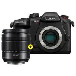 Panasonic Lumix DC-GH5M2E Gehäuse + MFT 12–60 mm ƒ/3,5–5,6 ASPH Power OIS Lumix G Vario | ✔️ + 130 € gratis Geschenkbox