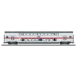 Märklin Personenwagen MÄRKLIN "IC2 Doppelstock-Mittelwagen DBpza 682.2, 2. Klasse - 43487" Modelleisenbahn-Fahrzeuge rot (weiß, grau, rot) Kinder Made in Europe