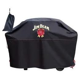 Grill-Schutzhülle Jim Beam BBQ "Premium" Planen Gr. B/H/L: 106,7 cm x 152,4 cm x 58 cm, schwarz BxLxH: 106x58x152 cm