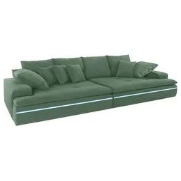 Big-Sofa Inosign "Haiti" Sofas Gr. B/H/T: 300 cm x 85 cm x 142 cm, Aqua Clean Prestige, Mit RGB, grün (mint) wahlweise mit Kaltschaum (140kg BelastungSitz) und AquaClean-Stoff