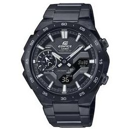 Smartwatch Casio EDIFICE "ECB-2200DC-1AEF" Smartwatches schwarz Quarzuhr, Armbanduhr,Herrenuhr,Stoppfunktion,Bluetooth,Phone Finder