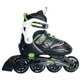 Inlineskates Muuwmi "Verstellbarer Kinderinliner grün, mit Protektoren und Tasche" Inlineskates_Rollschuhe_Schlittschuhe grün (grün2) Kinder