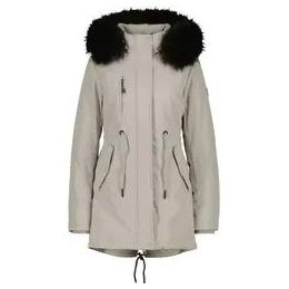 alife and kickin Winterjacke ALIFE & KICKIN "Damen KierseyAK A" Gr. XXL, beige (pumice) Damen Jacken Kurzer Mantel mit weichem Teddy-Innenfutter und abnehmbarer Kapuze