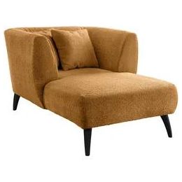 Loveseat Inosign "Colori" Sessel Gr. Luxus-Microfaser weich, Loveseat, B/H/T: 108cm x 84cm x 155cm, goldfarben (gold)