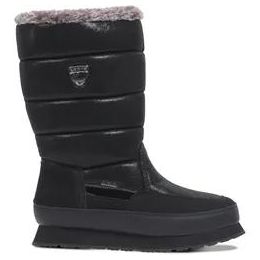 Schlupfboots Luhta "VALKEA MS" Gr. 38, schwarz Damen Schuhe Winterboots, Winterschuhe, Snowboots, wasserdicht und gefüttert