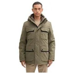 Outdoorjacke Tom Tailor Gr. L, grün (jungle soil grün) Herren Jacken mit Kapuze