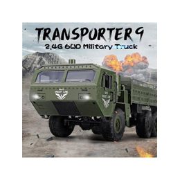 JJRC Remote Controlled Military Truck - Green