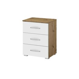 Nachttisch Aditio - holzfarben - 47 cm - 62 cm - 42 cm - Sconto