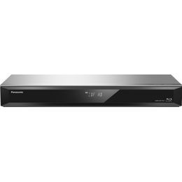 Panasonic Blu-ray-Rekorder "DMR-BST760/5" Abspielgeräte mit Twin HD DVB S Tuner silberfarben (silber)