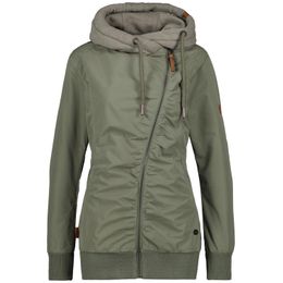 alife and kickin Kurzjacke ALIFE & KICKIN "Damen KiddoAK" Gr. XS, braun (dust) Damen Jacken