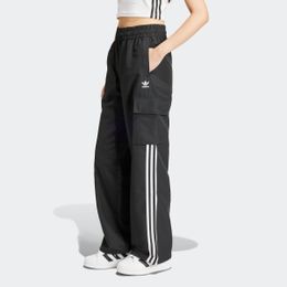 Sporthose adidas originals "3S CARGO PANTS" Gr. L, N-Gr, schwarz (black) Damen Hosen