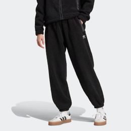 Sporthose adidas originals "TEDDY FL TP" Gr. L, N-Gr, schwarz (black) Damen Hosen