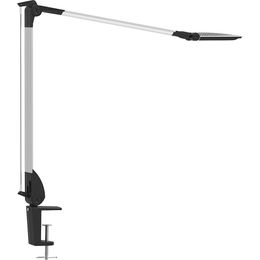 Maul LED-Tischleuchte OPTIMUS COLOUR VARIO, mit Klemmfuß, dimmbar, silber
